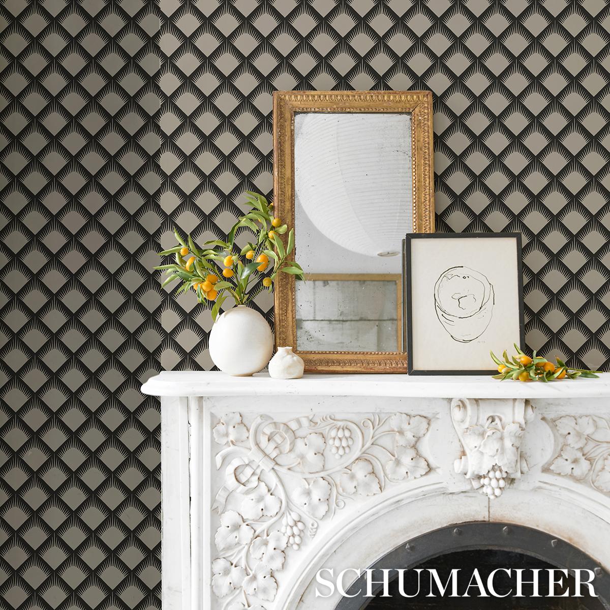 Schumacher Maize Print Wallpaper | A Cottage in the City