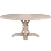 Devon 54" Round Extension Dining Table | A Cottage in the City